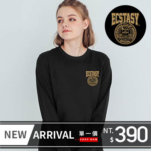 象鼻人長T- Zita騎士大學徽章 - EHAO 台灣官方網站