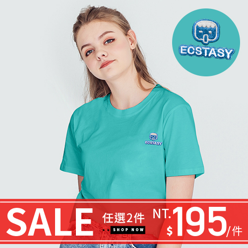 象鼻人素T-刺繡LOGO - EHAO 台灣官方網站